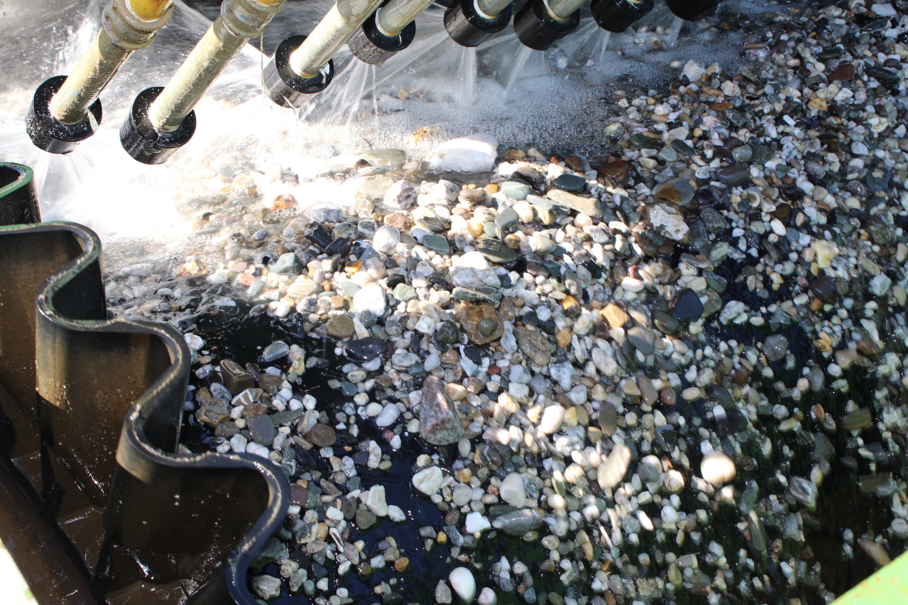 Aquamator belt consists of a Probelt®-base belt